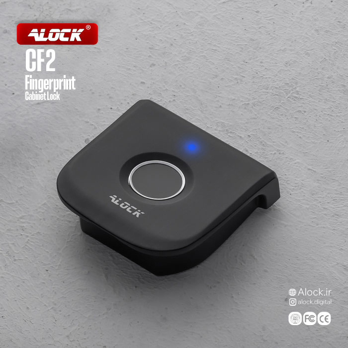 قفل کمدی اثرانگشتی ALOCK مدل CF2
