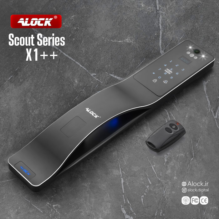 قفل هوشمند دیجیتال ALOCK مدل ++Scout X1
